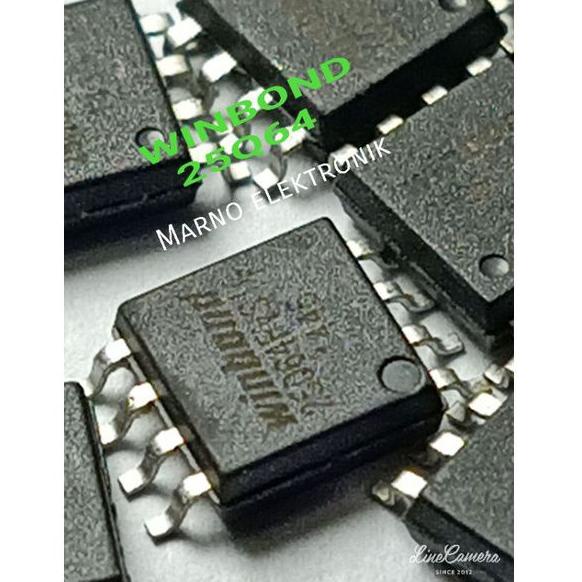 Jual (COD )NEW_PRODUCT IC WINBOND 25Q64 IC EPROM FLASH SPI 25Q64FVSSIG ...