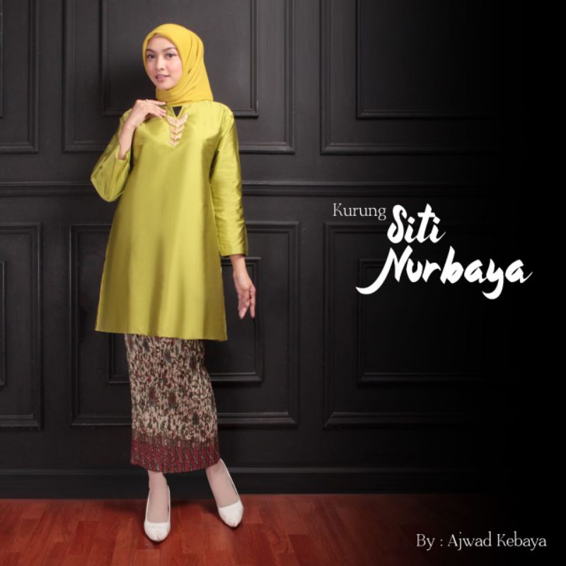 Jual kebaya kurung melayu/kebaya siti nurbaya/kebaya modern/kebaya terbaru/kebaya tafeta/baju ...
