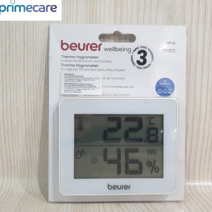 Jual Beurer Thermo Hygrometer HM 16/Termometer Ruangan | Shopee Indonesia