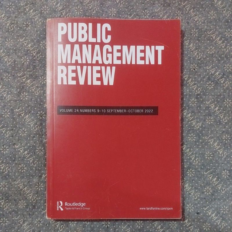 Jual Buku Public Management Review ( original ). | Shopee Indonesia