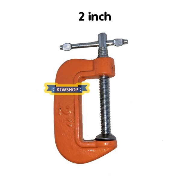 Jual Catok C / Klem C / Clamp C ukuran 2" 2inch warna Biru murah ...