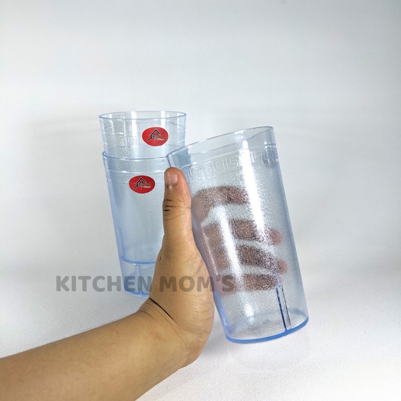 Jual Gelas Plastik Mika Alexis(Gelas Mika bening 400ml) (6 Pcs - 1 ...