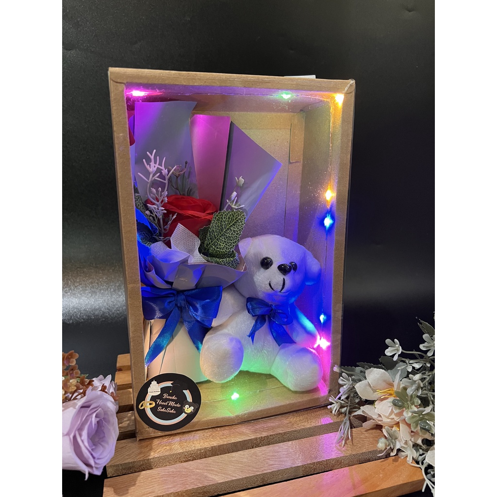 Jual Kado ulang tahun/box boneka/anniversary/cowok/cewek/pacar/ibu ...