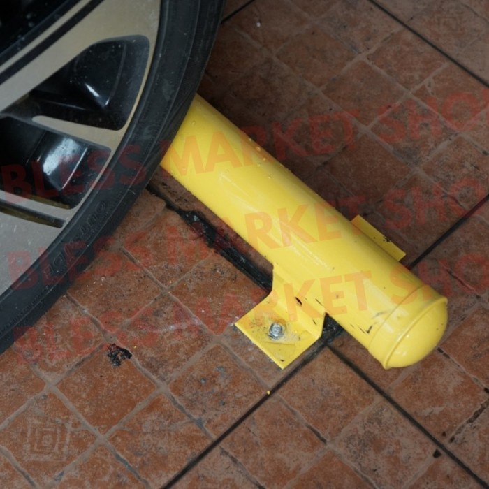 Jual Wheel stopper / pengganjal ban mobil / pembatas parkir /bumper ...
