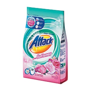 Jual KAO ATTACK DETERGENT POWDER PLUS SOFTENER PCK 800/750g | Shopee Indonesia
