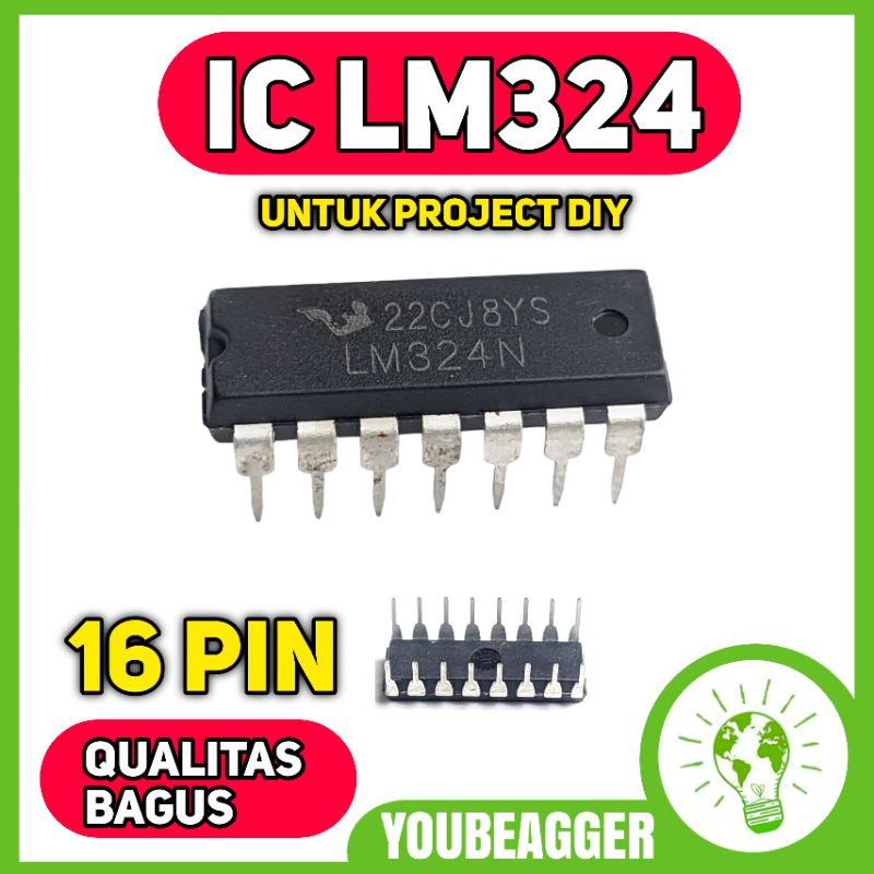 Jual IC LM324 LM324N | Shopee Indonesia