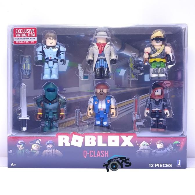 Jual Roblox Action Collection Q-Clash 6 Figure Pack | Shopee Indonesia