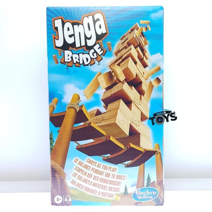 Jual Jenga Bridge Block Stacking Game Hasbro Gaming | Shopee Indonesia