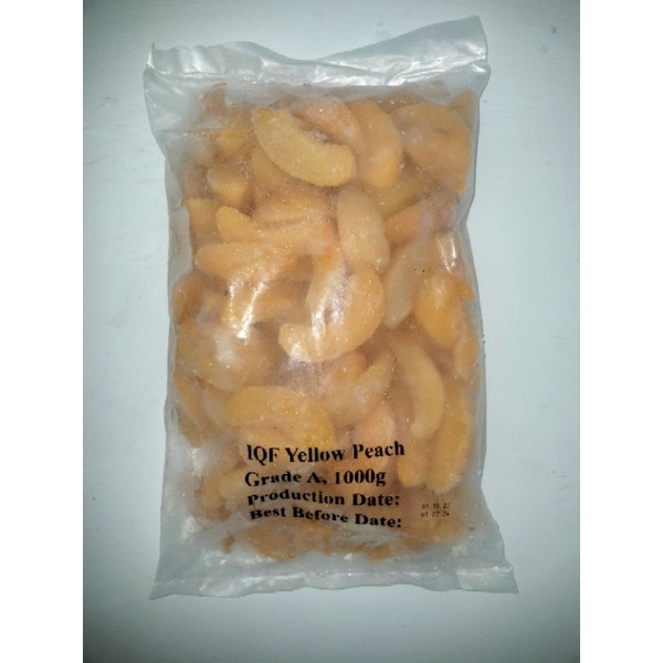 Jual IQF YELLOW PEACH FROZEN | Shopee Indonesia