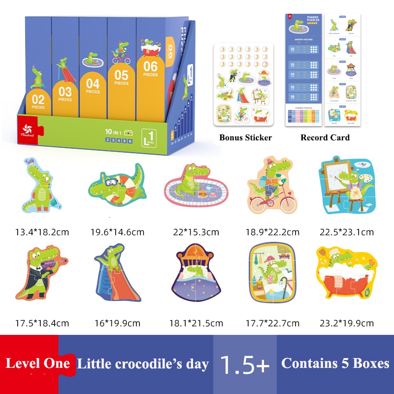 Jual Pinwheel Phased puzzles_level 1 one day life | Shopee Indonesia