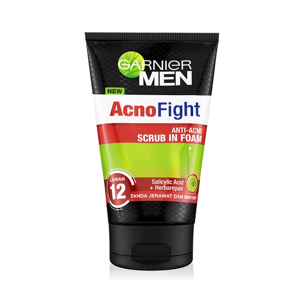 Jual GARNIER MEN ACNO FIGHT ANTI ACNE FOAM 100 ML | Shopee Indonesia