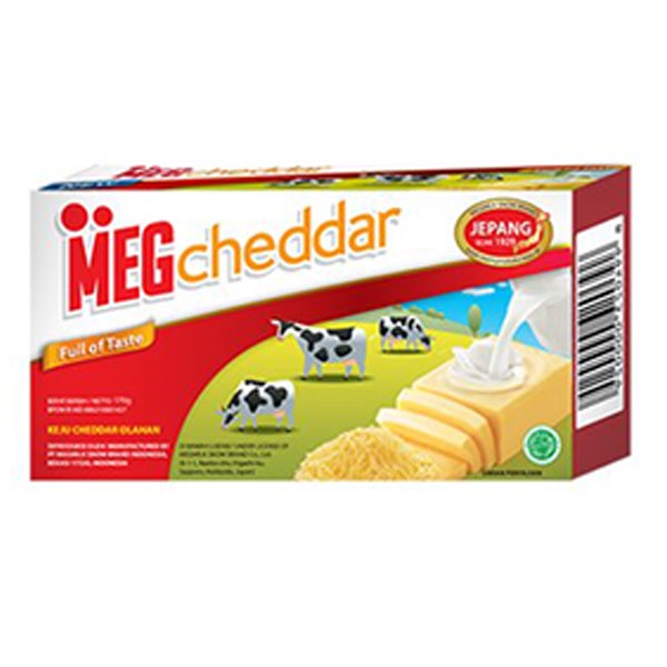 Jual MEG CHEDDAR CHEESE PREM 160 GR | Shopee Indonesia