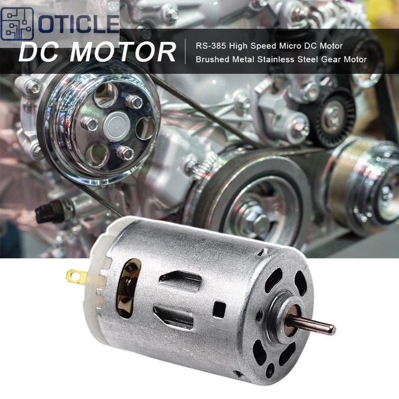 Jual Dinamo dc RS385 / motor dc 12v atau 24v RS 385 | Shopee Indonesia