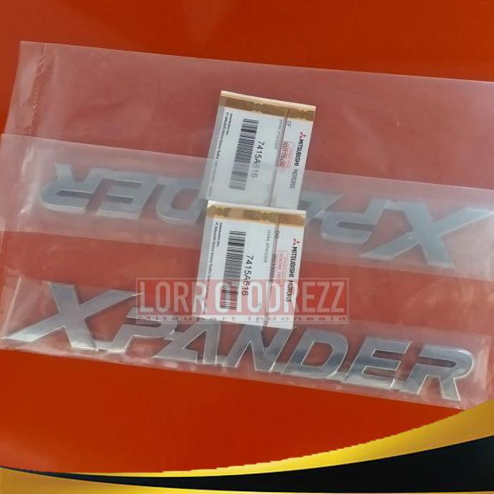 Jual EMBLEM BAGASI XPANDER ORIGINAL |MLOZ | Shopee Indonesia
