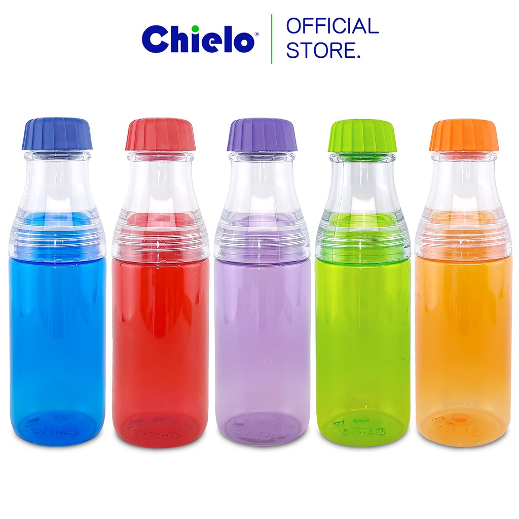 Jual Chielo Botol Minum Premium Plastik 600 ML Alaska Icy Water Bottle ...