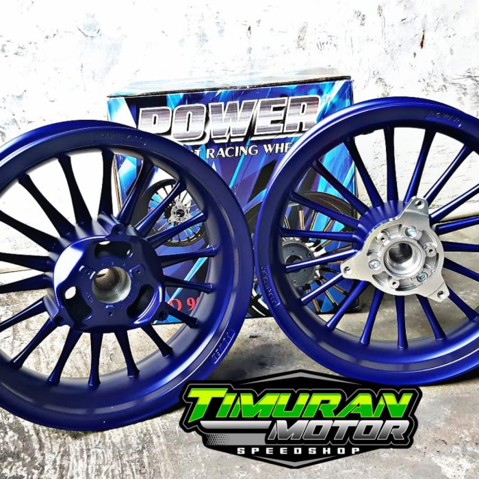 Jual VELG POWER KLASIK NMAX BIRU 350 400 RING 13 | Shopee Indonesia