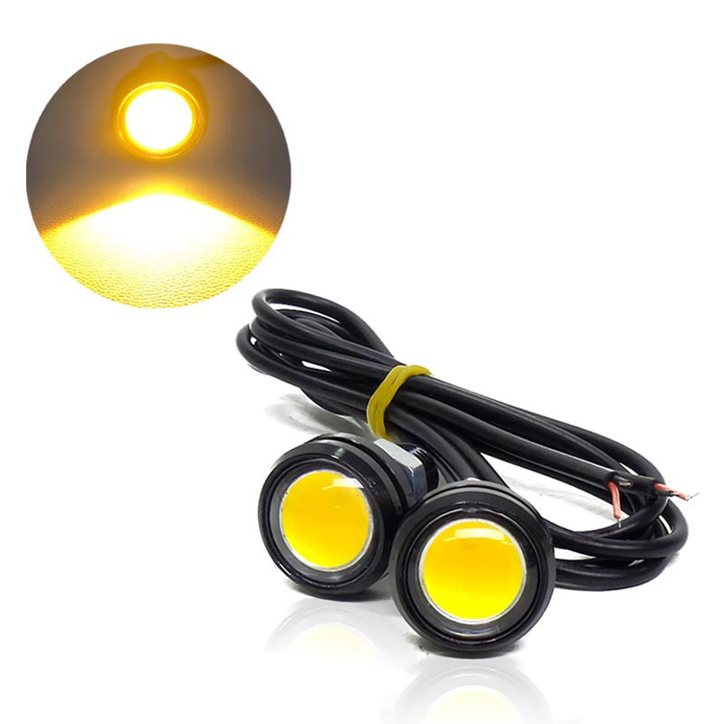 Jual Otomobil [22 MM][2 PCS] TE Lampu LED Racing Mata Elang 12V Eagle Mobil Motor | Shopee Indonesia