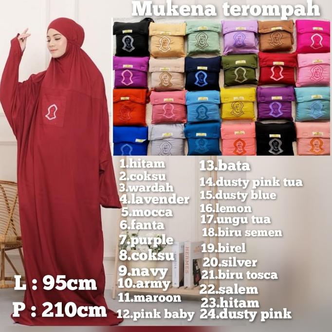 Jual mukena terusan Hadramaut terompah /mukena hadromut | Shopee Indonesia