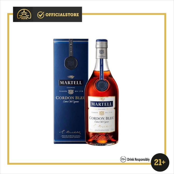 Jual Martell Cordon Bleu Cognac Liquor 700ml | Shopee Indonesia