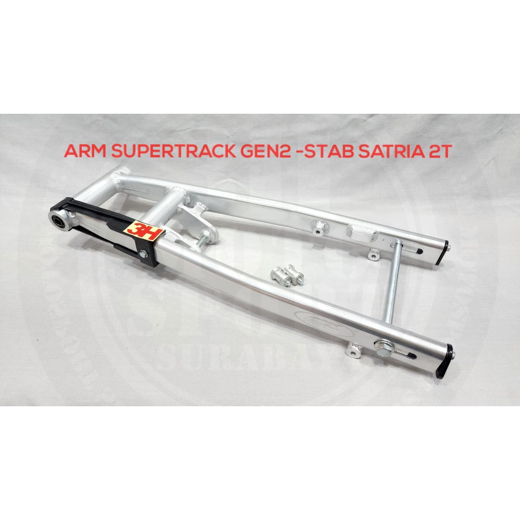 Jual ARM SUPERTRACK GEN 2 - STABILISER SATRIA 2TAK SILVER | Shopee ...