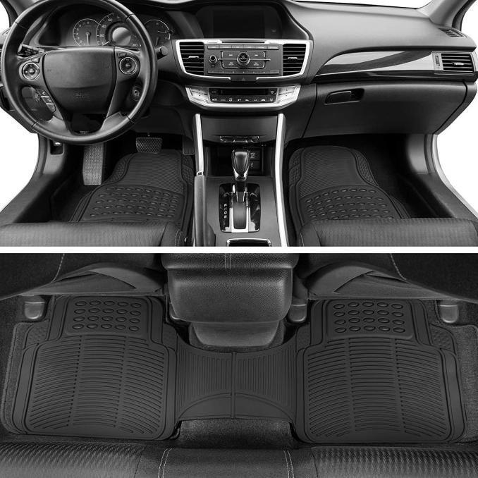 Jual KARPET MOBIL KARET UNIVERSAL 3 IN 1 DEPAN BELAKANG TEBAL 3D ...