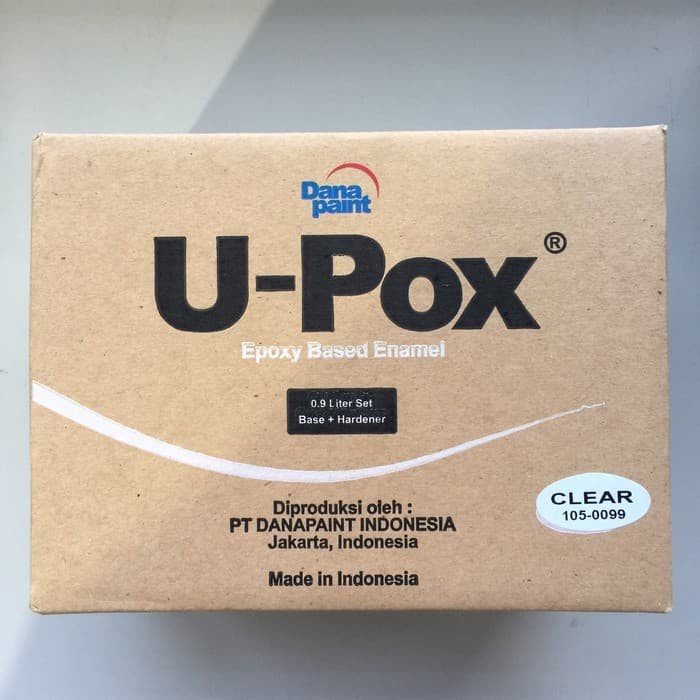 Jual Cat Lantai Epoxy UPOX 1Lt set - Warna Clear (Transparan) | Shopee ...