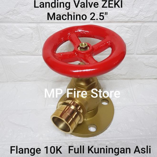 Jual Fire Landing Hydrant Valve Zeki 1.5 In Machino Flange 10K Pemadam ...