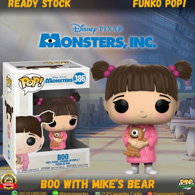 Jual Funko POP! Disney - Monsters Inc. - Boo With Mike's Bear #386 sale ...