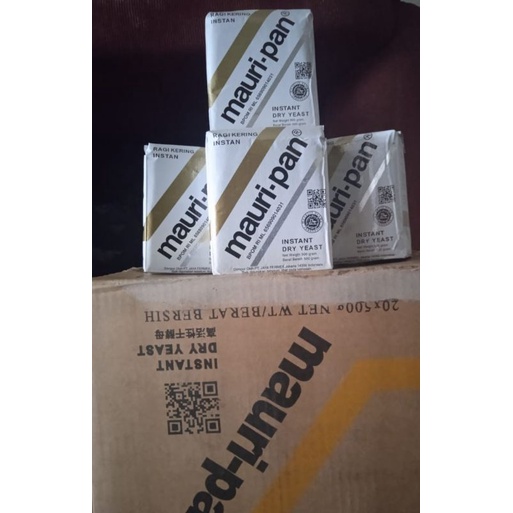 Jual RAGI MAURIPAN/RAGI PENGEMBANG INSTANT YEAST KERING 500gr | Shopee ...