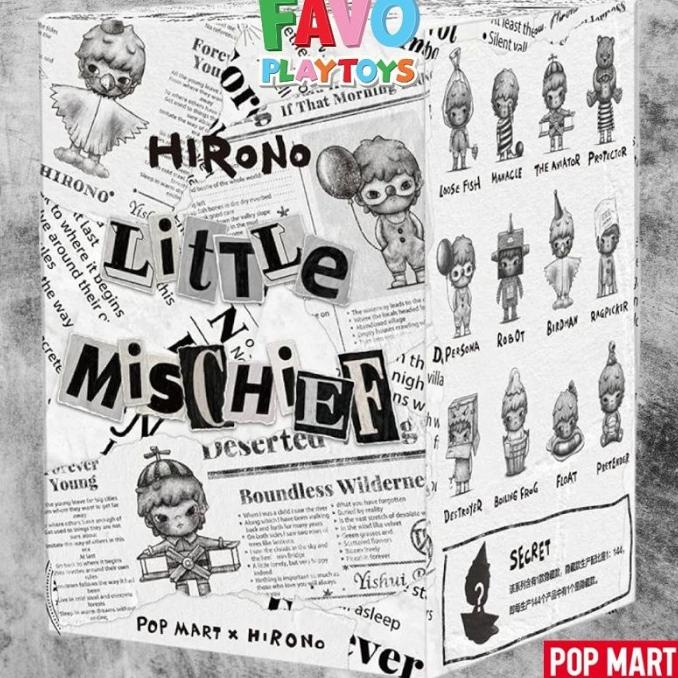 Jual POP MART Hirono Little Mischief Series Blindbox Figure Set sale ...