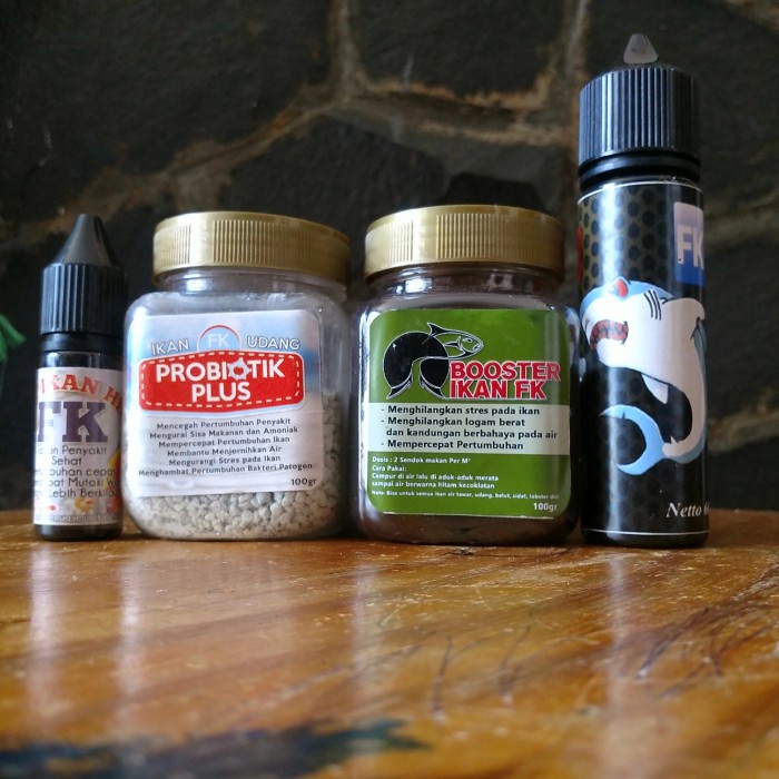Jual PAKET OBAT IKAN FK (PROBIOTIK, BOOSTER, OBAT IKAN, OBAT HIU ...