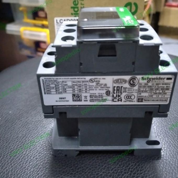 Jual Komponen Listrik Kontaktor Lc1D09 M7 Schneider | Shopee Indonesia