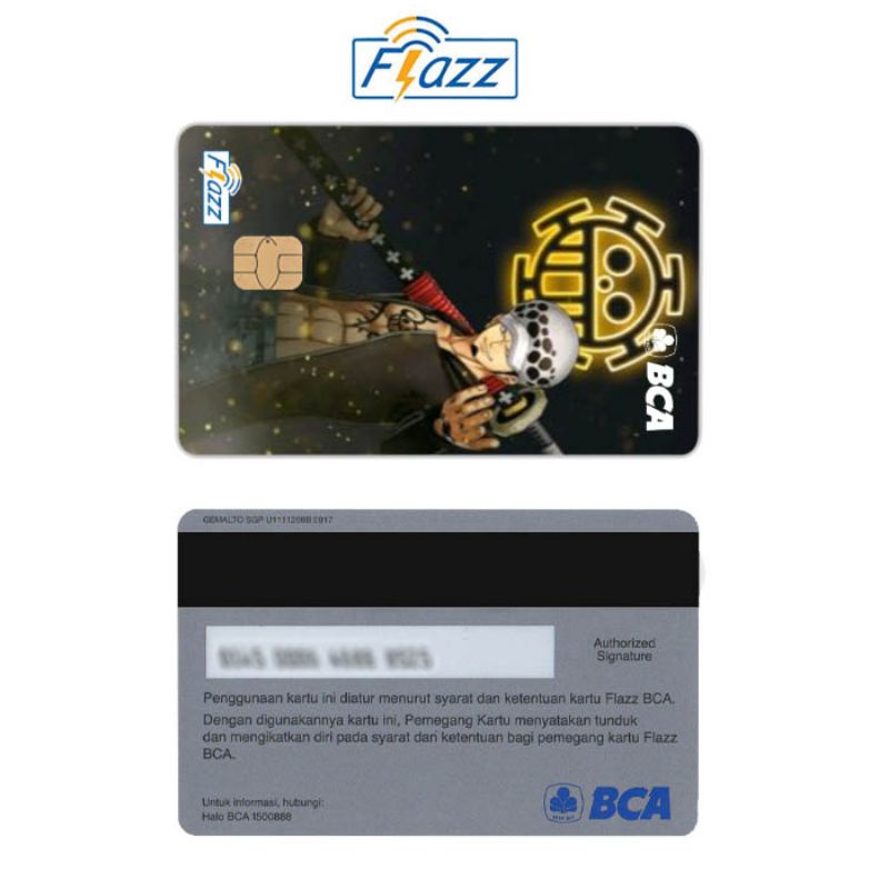 Jual Kartu One Piece E-Money Flazz BCA Gen 2 NFC Custom | Shopee Indonesia