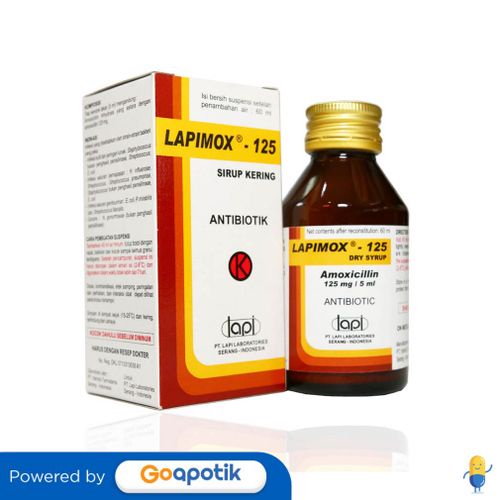 Jual LAPIMOX 125 MG/5 ML SIRUP 60 ML | Shopee Indonesia