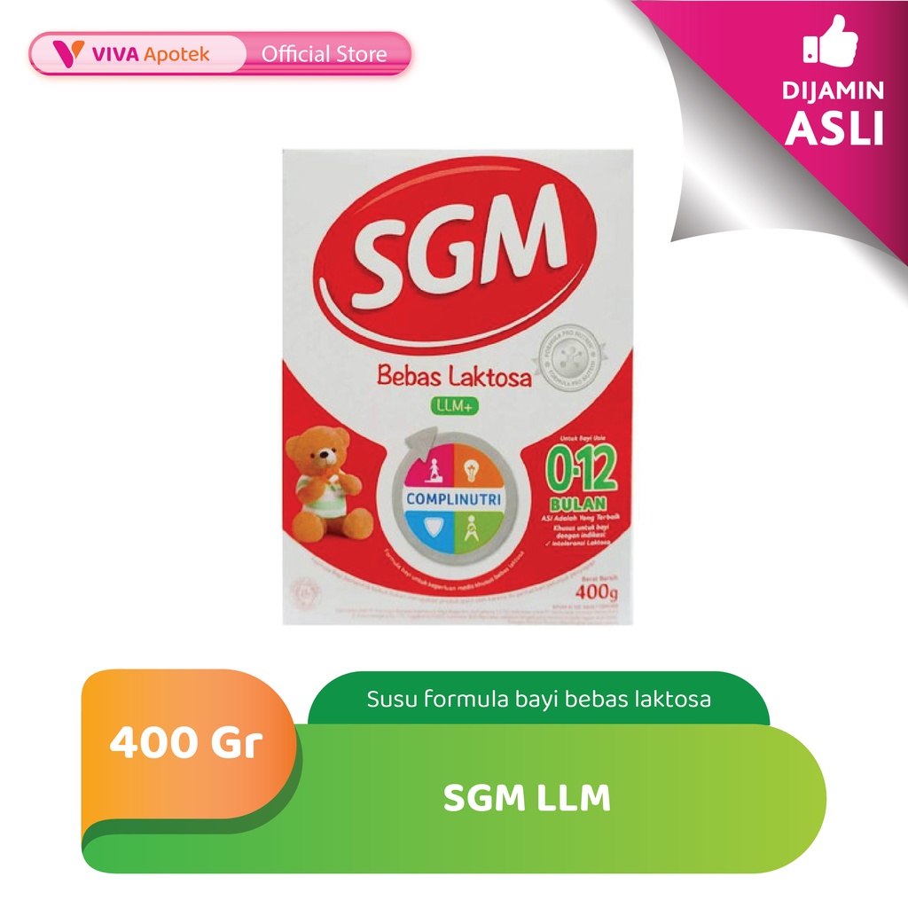 Jual SGM LLM Susu Formula Bebas Laktosa (400 Gram) | Shopee Indonesia Jual SGM LLM Susu Formula Bebas Laktosa (400 Gram) | Shopee Indonesia