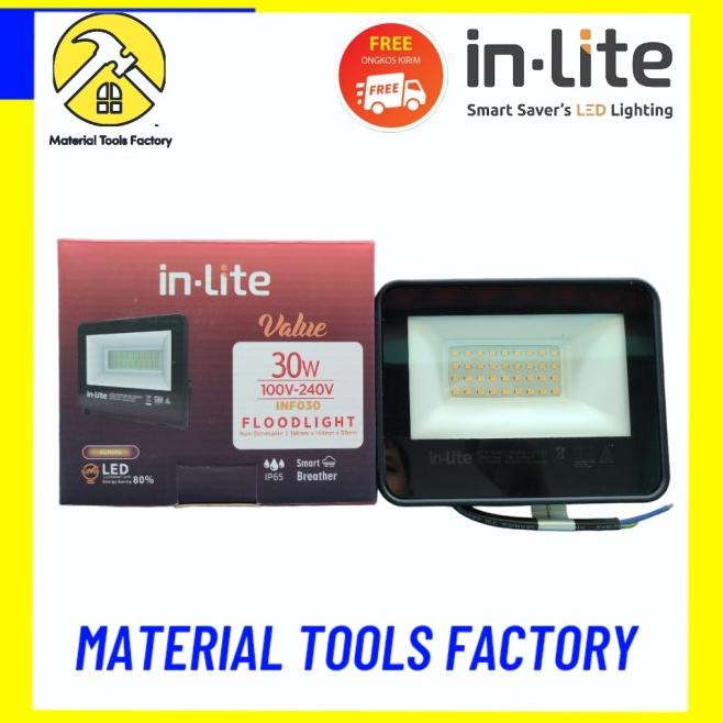 Jual LAMPU SOROT TAMAN IN-LITE 30 WATT - LAMPU FLOOD LIGHT INLITE ...