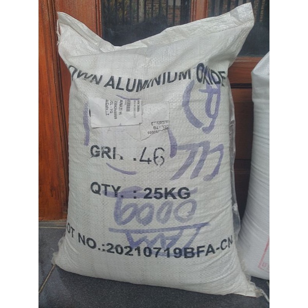 Jual Pasir Sandblasting Brown Alumunium Oxide/Alox eceran | Shopee ...