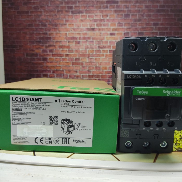 Jual Terlaris Schneider Electric Kontaktor Murah Lc1D40Am7 Contactor ...