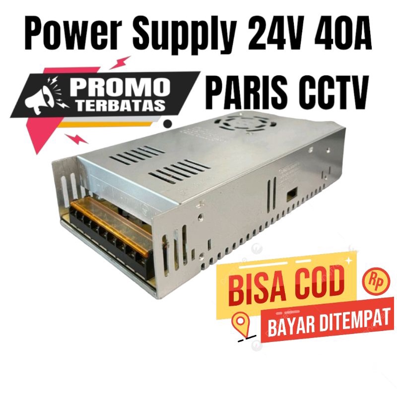 Jual Switching Power Supply PSU 24V 40A High Quality, 24 Volt | Shopee ...