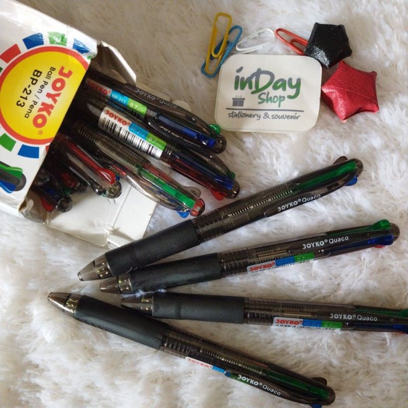 Jual Pena 4 Warna Joyko Quaco | INDAY SHOP | Shopee Indonesia