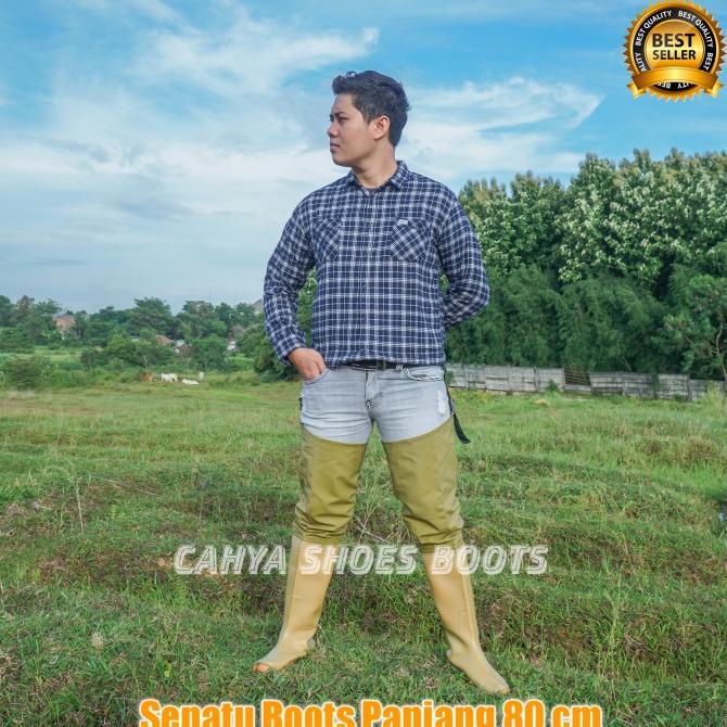 Jual Best Seller Sepatu Boot Boots Sawah Celana Panjang 110 Cm Mancing ...