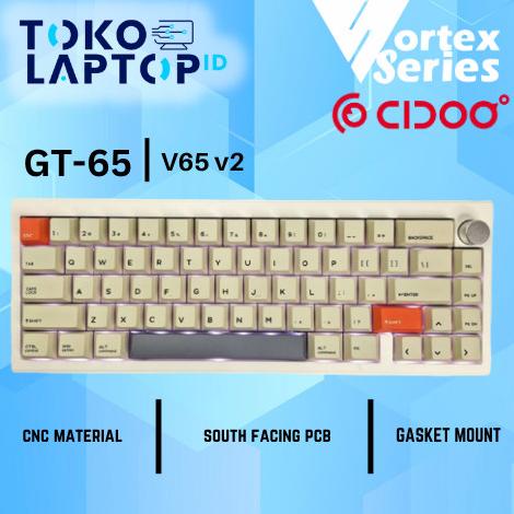 Jual VortexSeries GT65 / GT-65 X Cidoo Alumunium Mechanical Keyboard ...