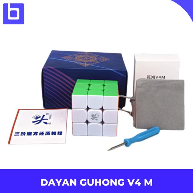 Jual Rubik Welly 3X3 Dayan Guhong 4M Stickerless | Shopee Indonesia