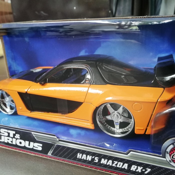 Jual Flash Sale!!! Promo Jada Toys 1:24 Mazda Rx7 Han Widebody Fast ...