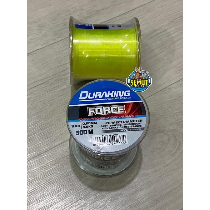 Jual SENAR DURAKING FORCE 500M FLUO YELLOW | Shopee Indonesia