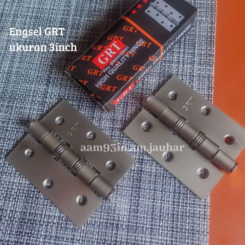 Jual engsel 3" inch engsel jendela rumah murah merek GRT SN engsel ...