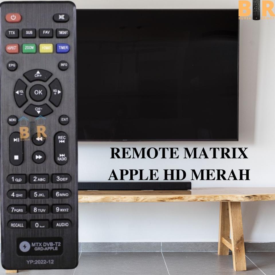 Jual Produk Trend Remote STB Matrix Apple Hd Merah Remot Set Top Box ...