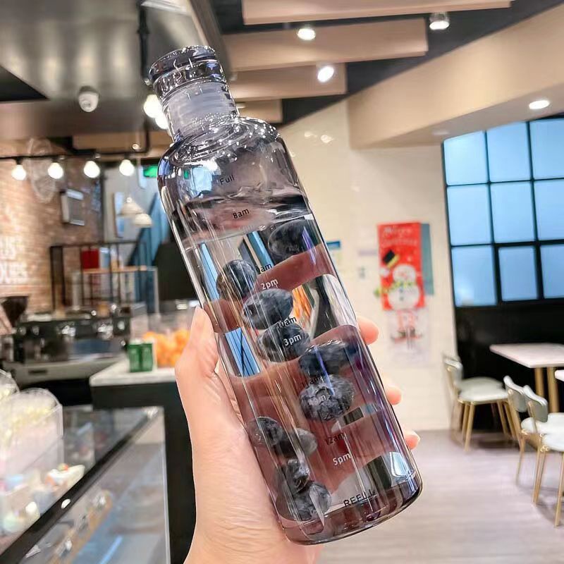 Jual Botol Minum Aesthetic Water BotteleTermos Botol Bening Estetik ...