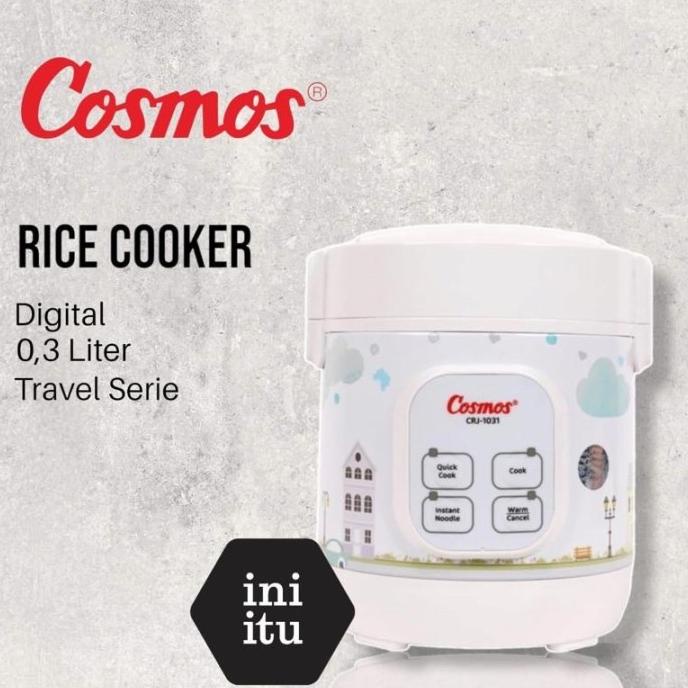 Jual [ Cosmos ] Rice Cooker / Magic Com Digital Mini Cosmos Portable ...
