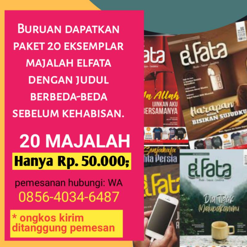Jual paket 20 majalah elfata edisi lama judul berbeda beda | Shopee Indonesia